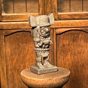 Lost Miniatures - Aztec Statue - 1/12 Scale - Stone Finish - Dollhouse ...