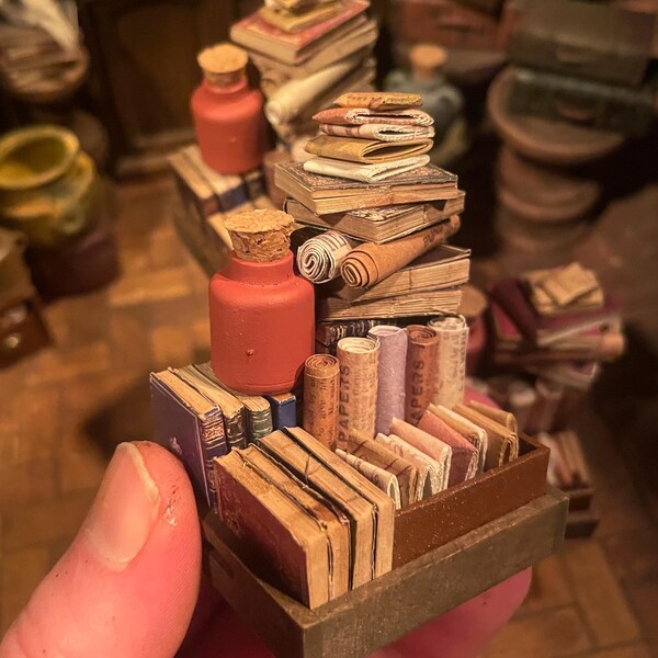 Mini Library - Etsy