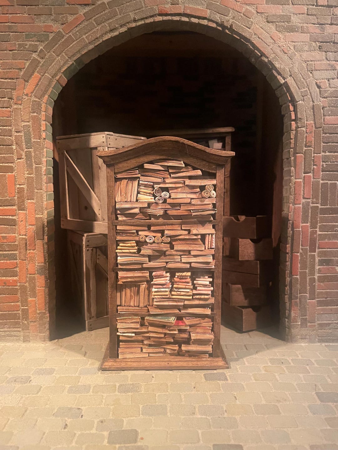 Lost Miniatures - Bookcase Cabinet #37 - Library, Archive, Research ...