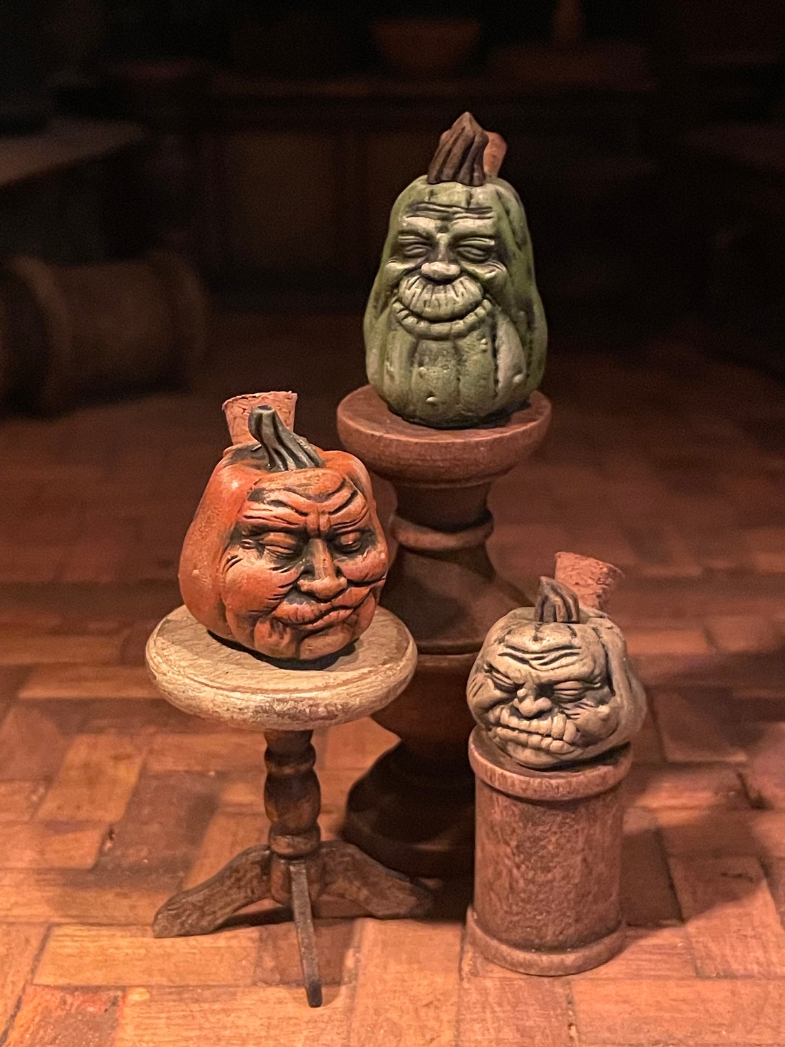 Lost Miniatures - Sleeping Pumpkins - Set 1 - Halloween - Jack-o ...