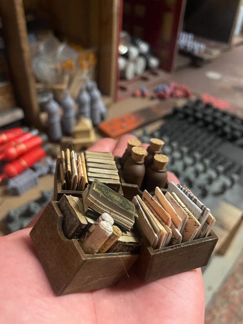 Lost Miniatures - the Crate Bundle - 1/12 Scale - 4 Unique Crates ...
