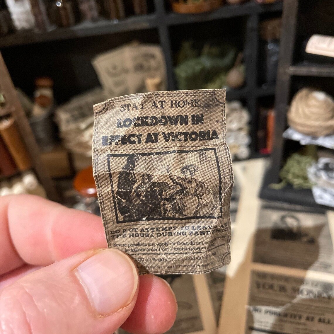 24 x Unique Miniature Posters 1/12 scale vintage mini - Etsy.de