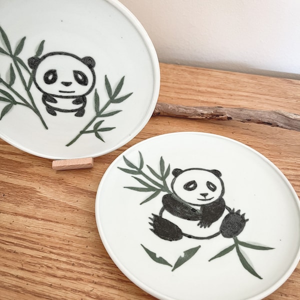 Panda Plates - Etsy