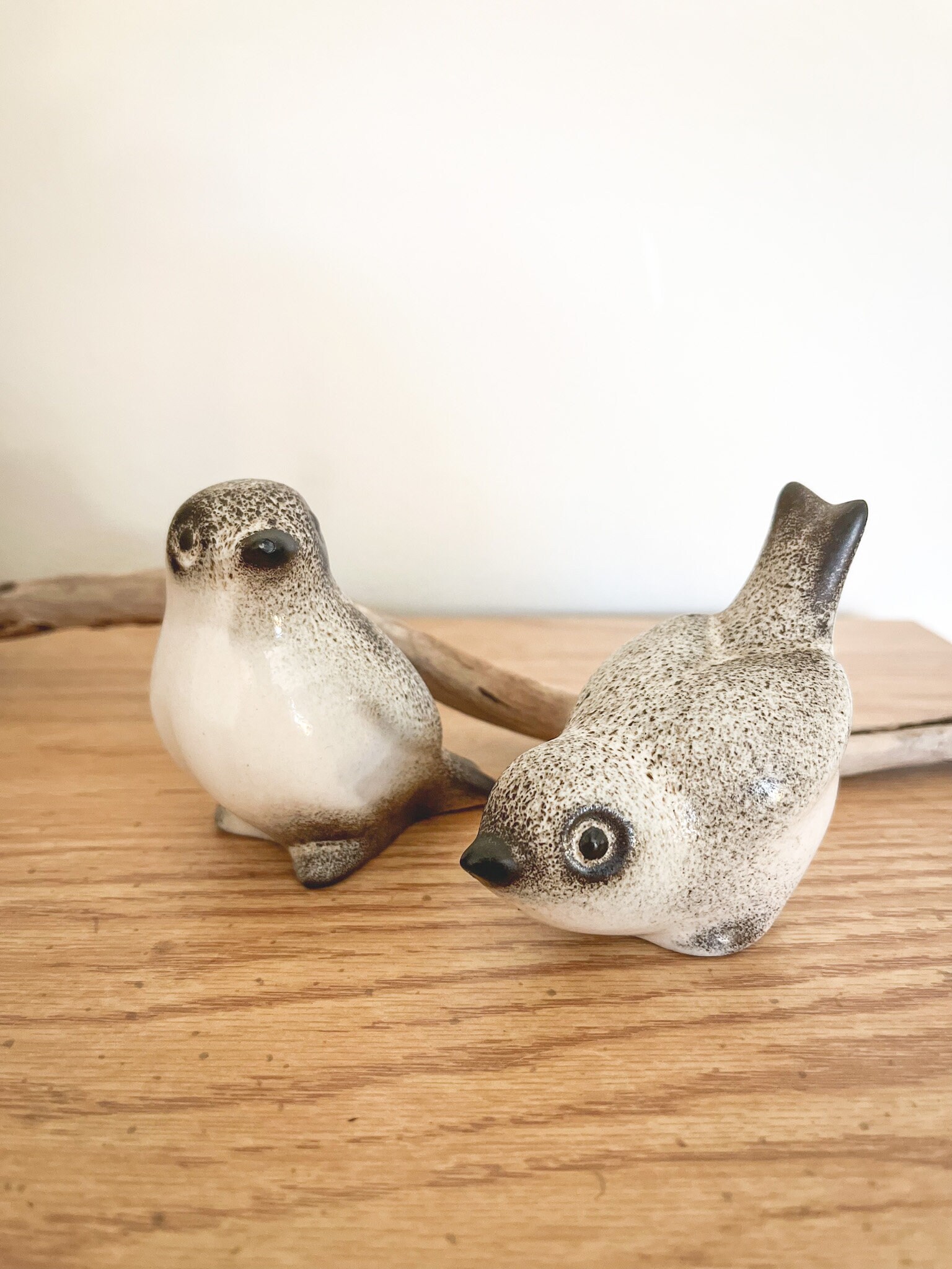 2 Howard Pierce Sparrows / Vintage Figurines /midcentury - Etsy