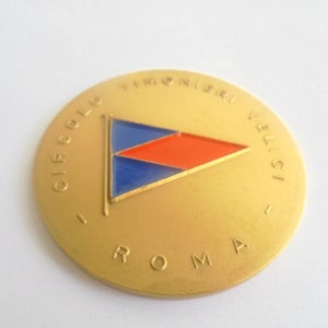 Italian BRONZE MEDAL Circolo Timonieri Helmsmen Club Cup Roma - Etsy