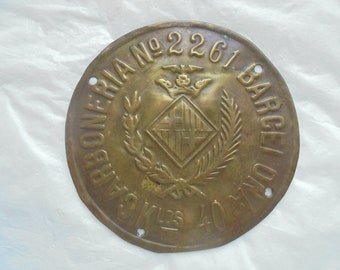 Barcelona Plate | Etsy