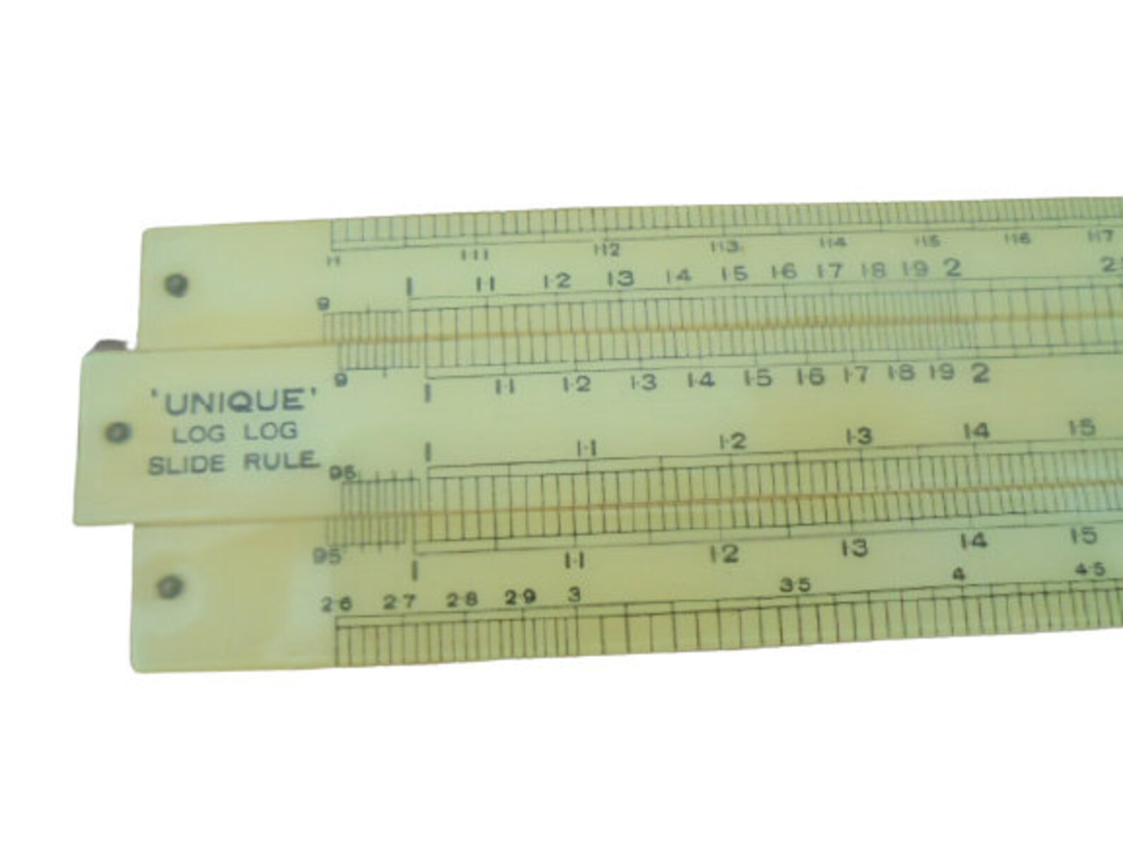 UNIQUE LOG Slide Ruler in Wood and Celluloid Original 1950s in - Etsy