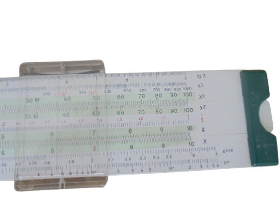 FABER CASTELL 52/82 slide ruler Original 1970s in it's box | Etsy