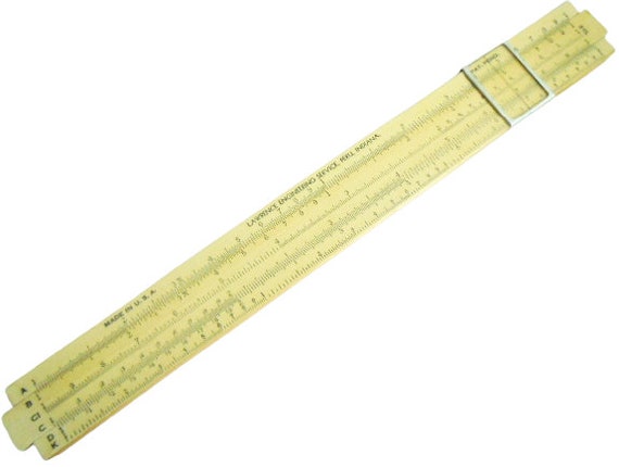 LAWRENCE ENGINEERING Slide Ruler 10B Service Peru Indiana - Etsy UK