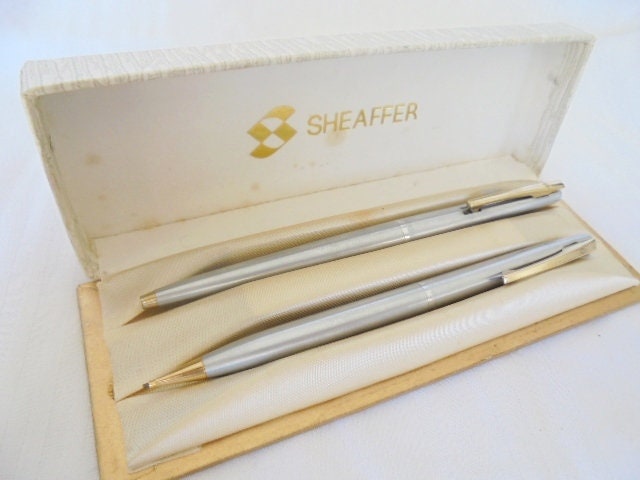 SHEAFFER REMINDER CLIP Set of Mechanical Pencil Pen and Ball - Etsy