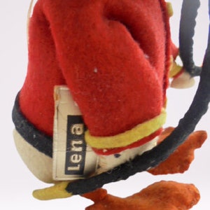 LENA SPAIN Vintage Toy FIREMAN Duck Made With Lenci Cloth - Etsy