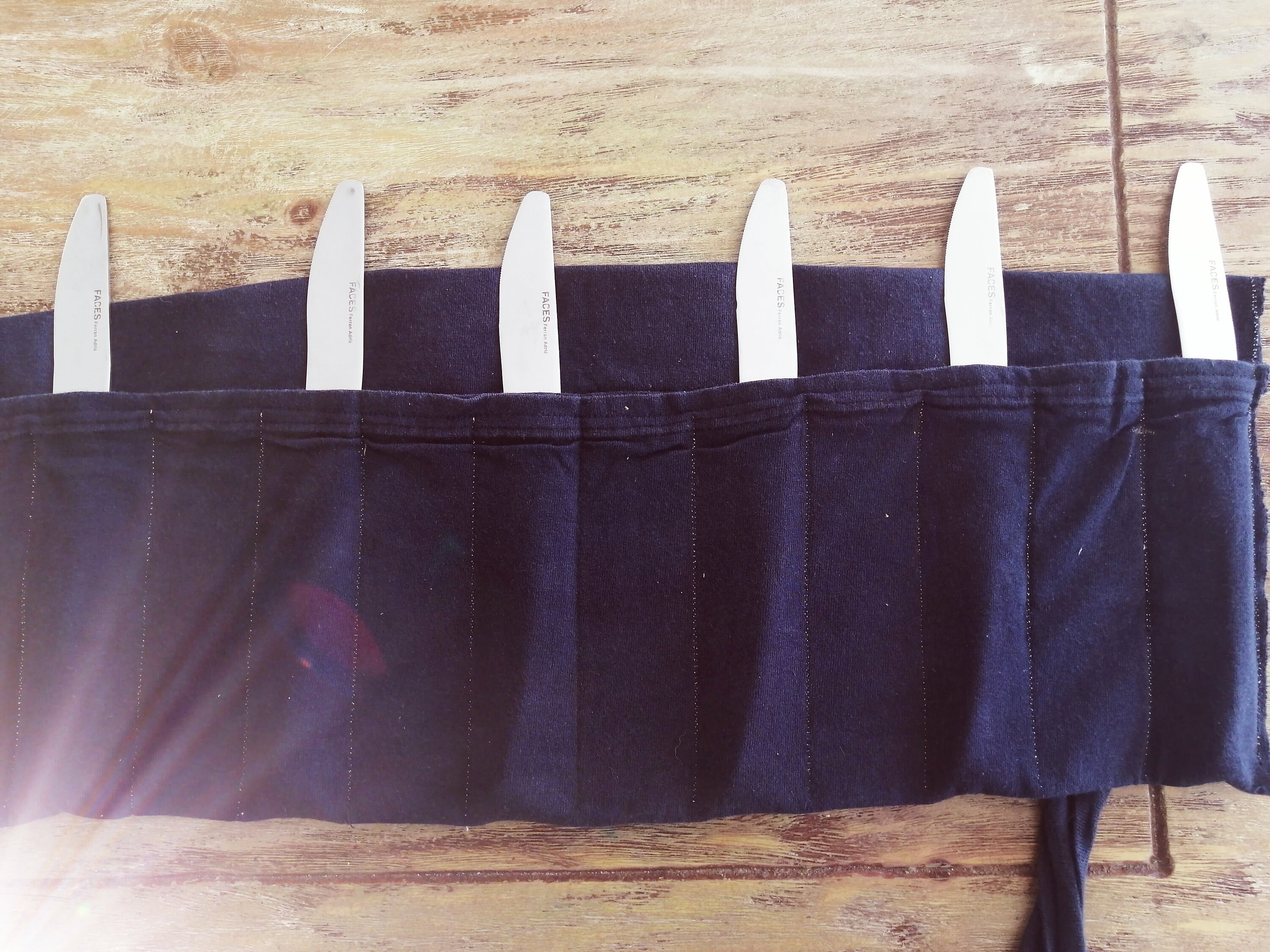 Cutlery & Knives ADRIA FERRAN set of 6 KNIVES Faces collection Frankie ...