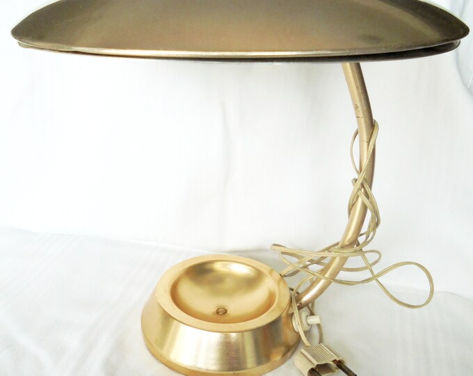 Vintage ITALIAN MODERNARIATO Desk LAMP Flexible Shade in - Etsy