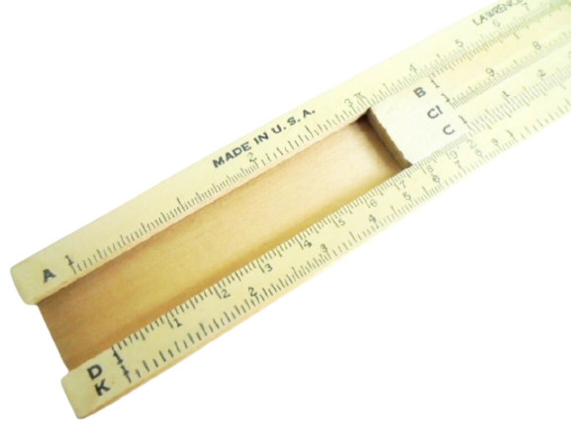 LAWRENCE ENGINEERING Slide Ruler 10B Service Peru Indiana - Etsy