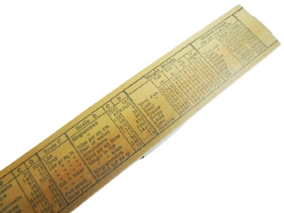 LAWRENCE ENGINEERING Slide Ruler 10B Service Peru Indiana - Etsy UK