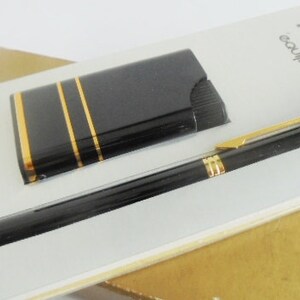 MARKSMAN EQUIPE 2 Set Ball Pen & Lighter Lacque Black Briquet - Etsy