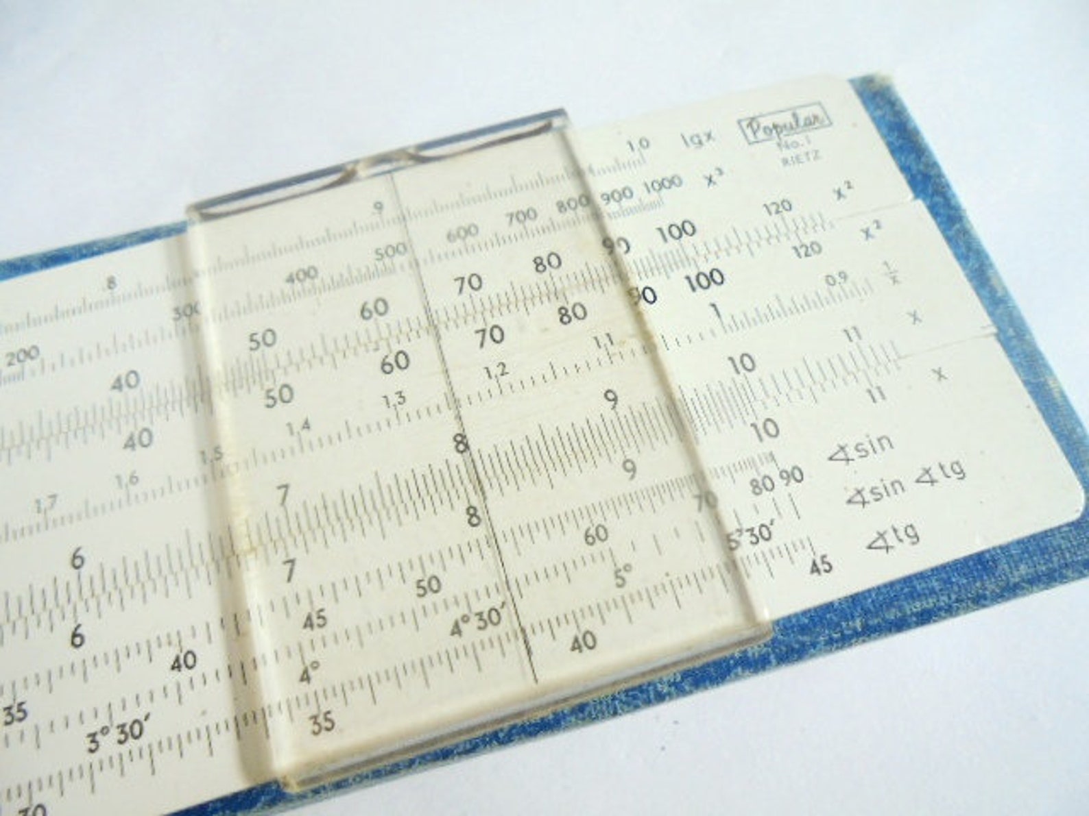 BRL SLIDE RULER Made in England Model Popular No. 1 Rietz in - Etsy