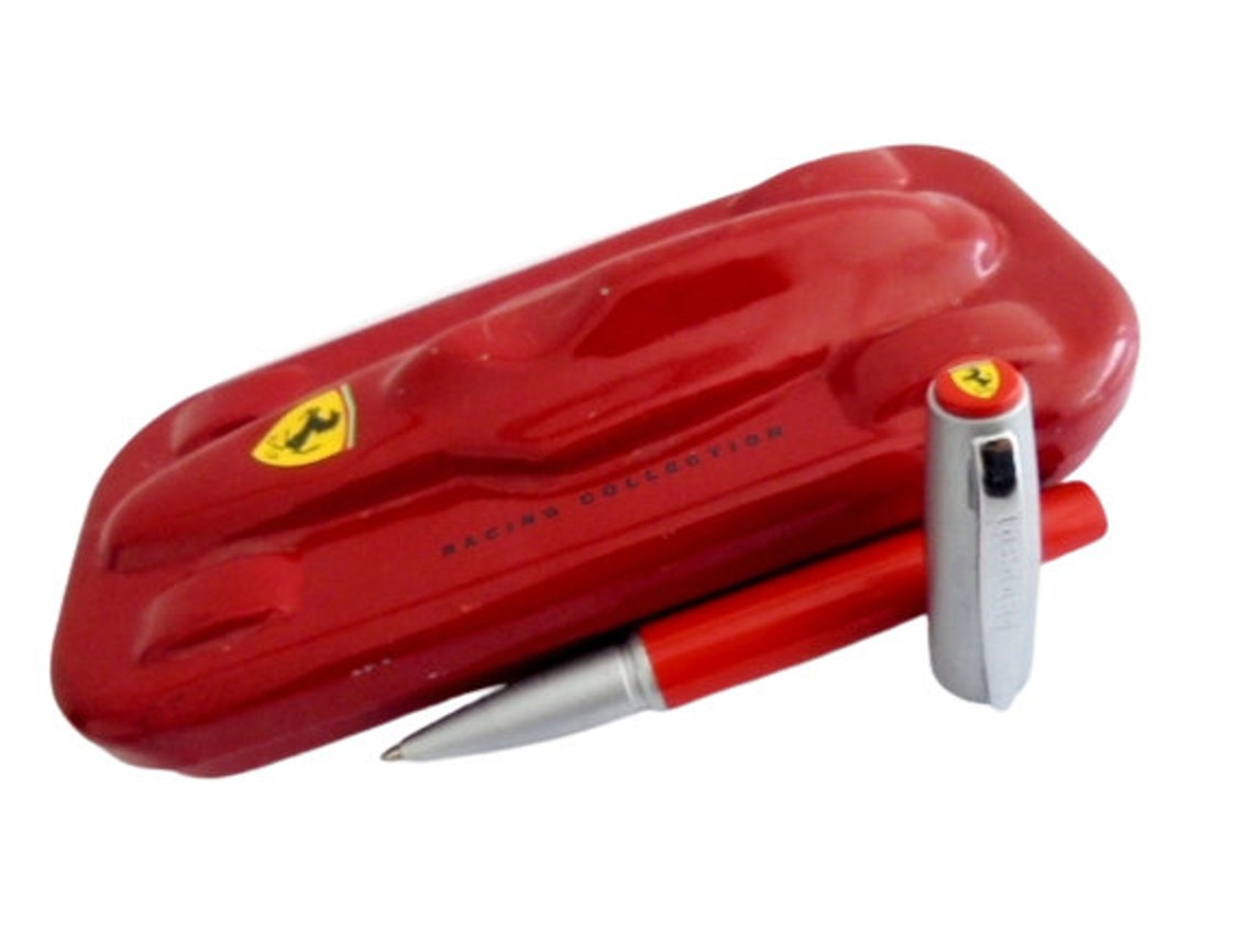 FERRARI Ball Pen F1 Barrel Lacque in Red Color and Cap in - Etsy