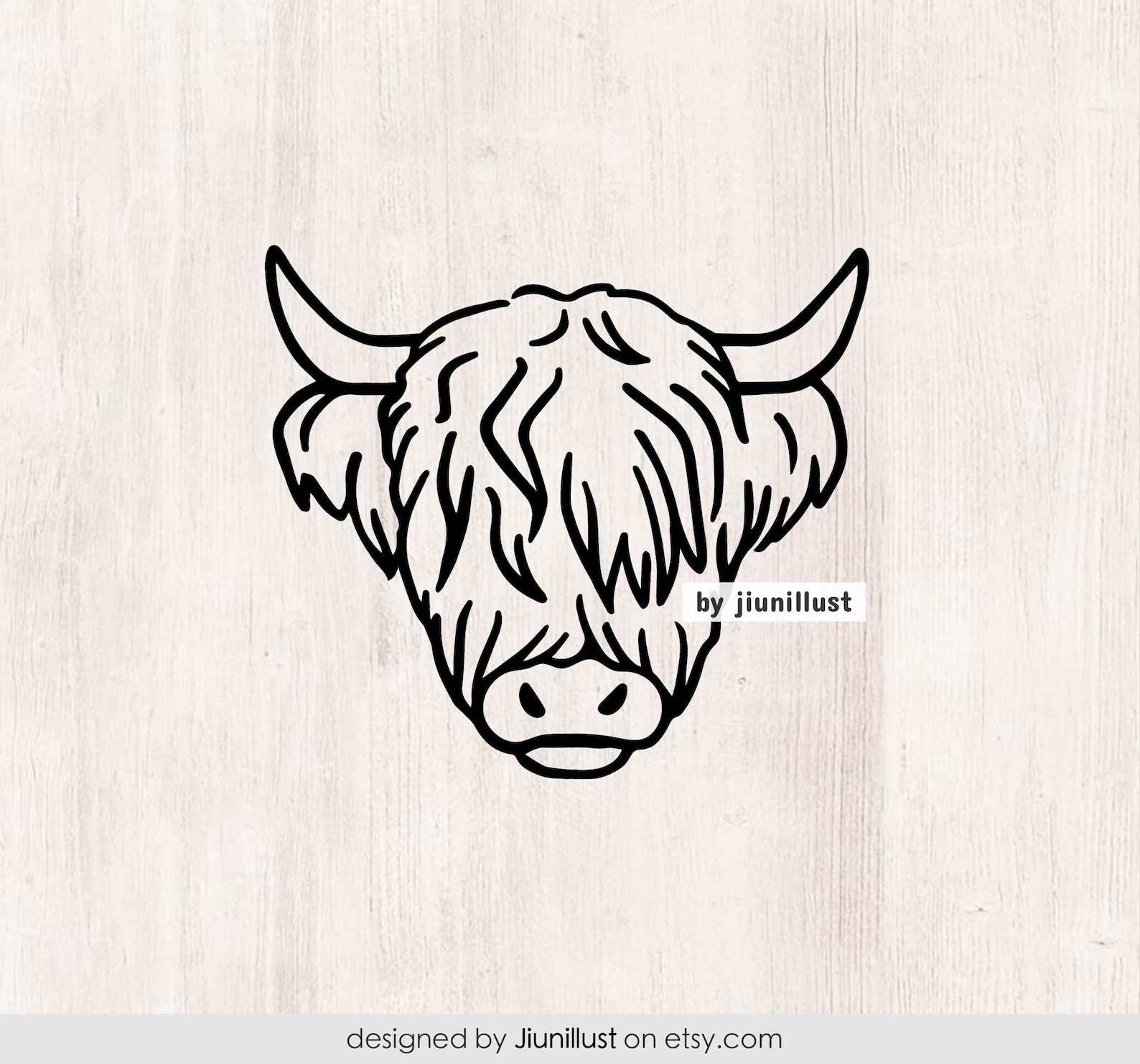 Highland Cow Svg Highland Cow Png Highland Cow Head Svg - Etsy