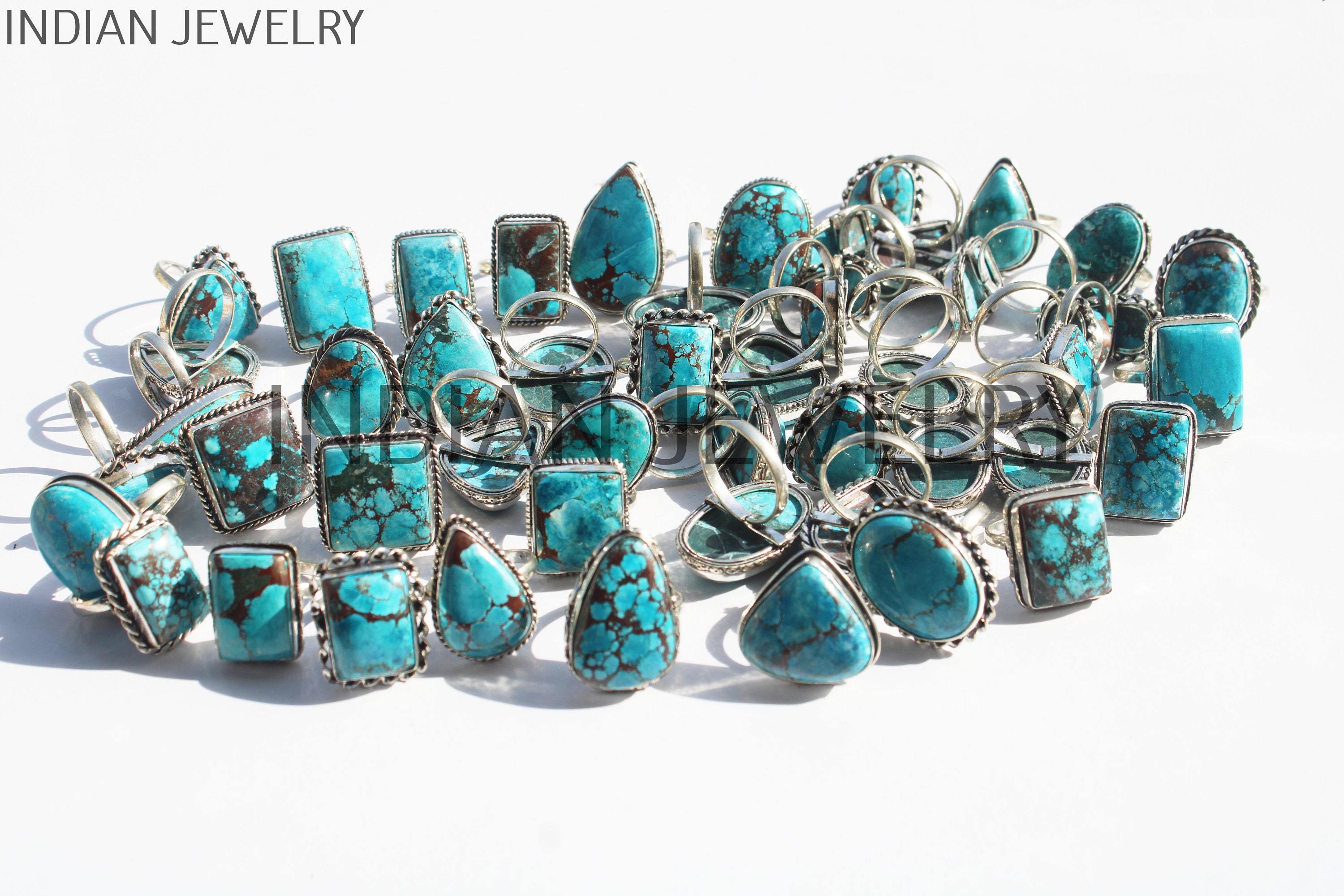 Natural Turquoise Gemstone Ring / Turquoise Ring / Gemstone - Etsy