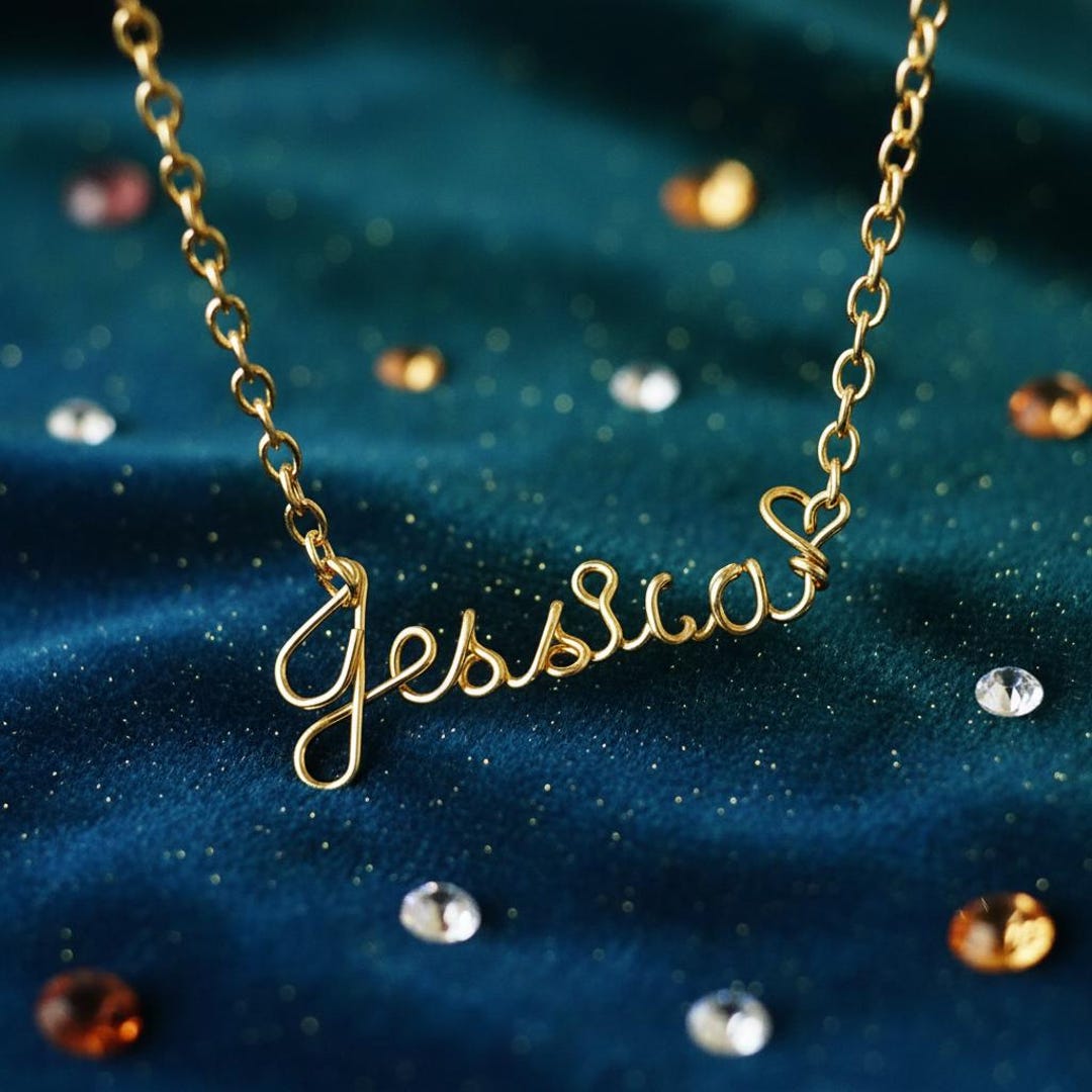 Handcrafted Wire Names - Etsy
