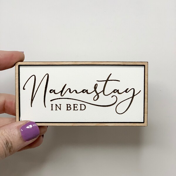 Namastay in Bed - Etsy