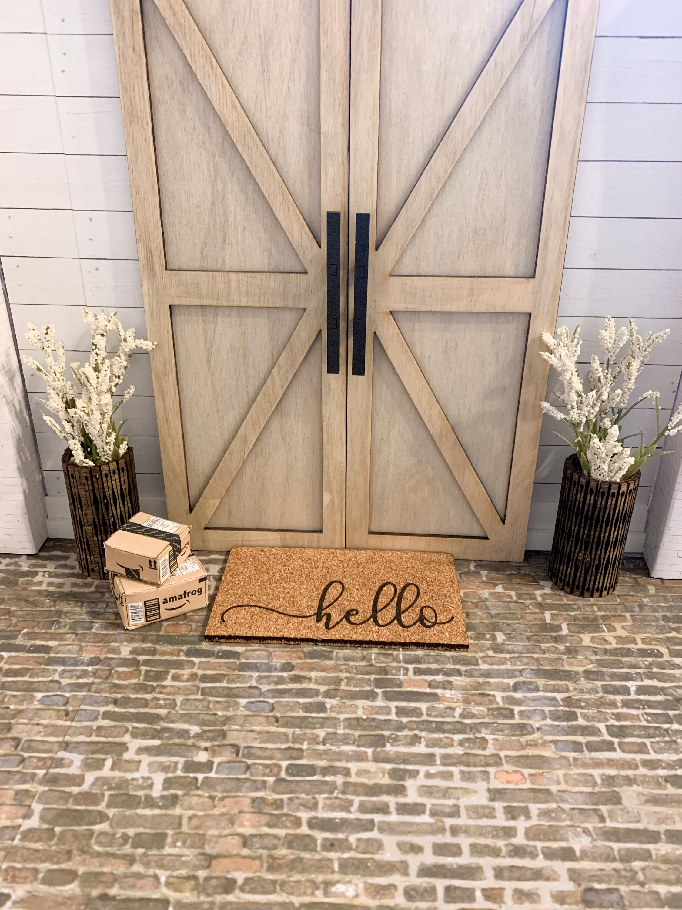 Miniature Door Mat Dollhouse Welcome Mat Fashion Doll Mat - Etsy