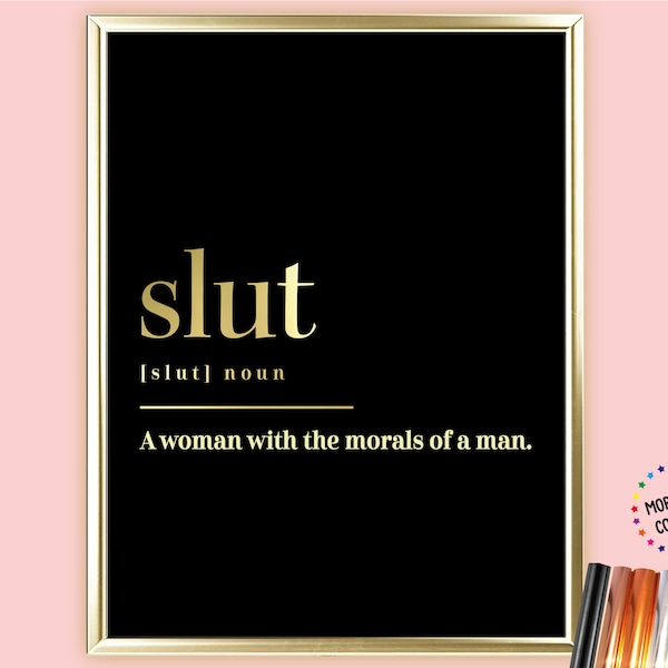 Slut Definition - Etsy