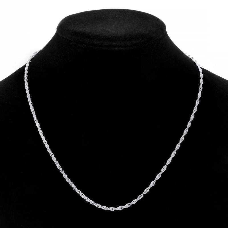Silver Rope Chain - Etsy