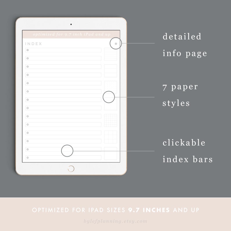 Digital Notebook, Goodnotes Notebook, Digibujo, Notability Notebook ...