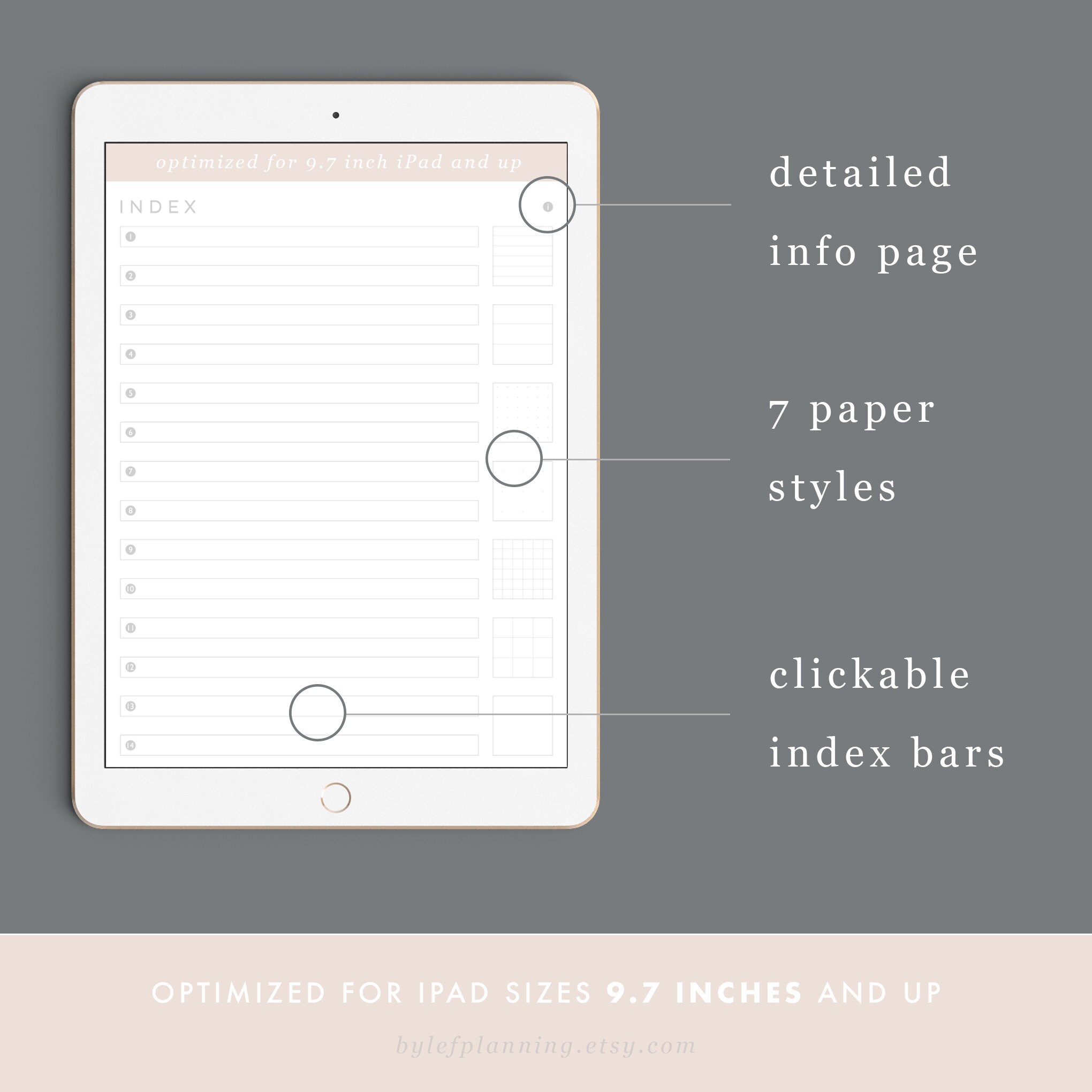 Digital Notebook, Goodnotes Notebook, Digibujo, Notability Notebook ...