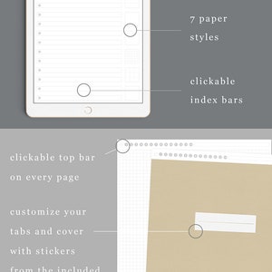Digital Notebook, Goodnotes Notebook, Digibujo, Notability Notebook ...
