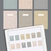Floral Digital Notebook Cover Rose Gold Foil 6 Colours | Goodnotes ...