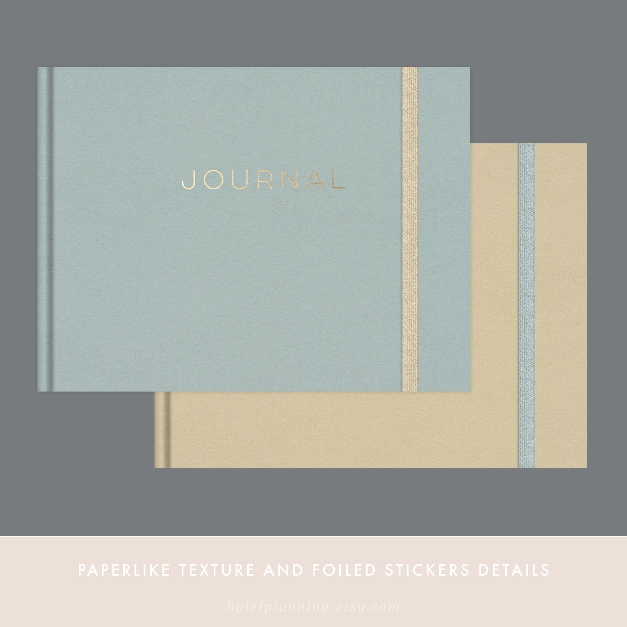 Landscape Goodnotes Cover Elastic Band in 6 Colours | Digital Notebook ...