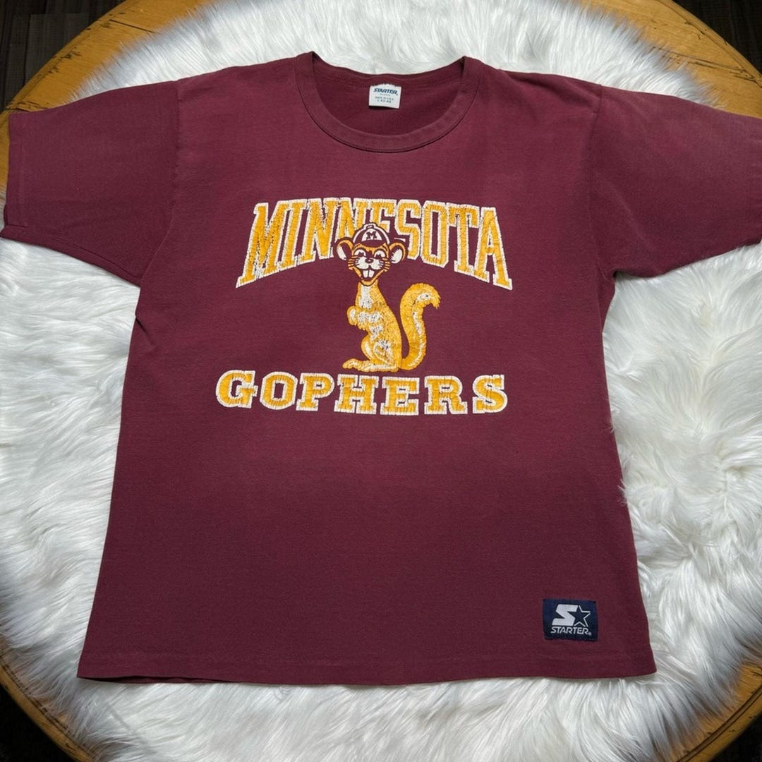 Vintage 80s University Minnesota Gophers T Shirt - Etsy