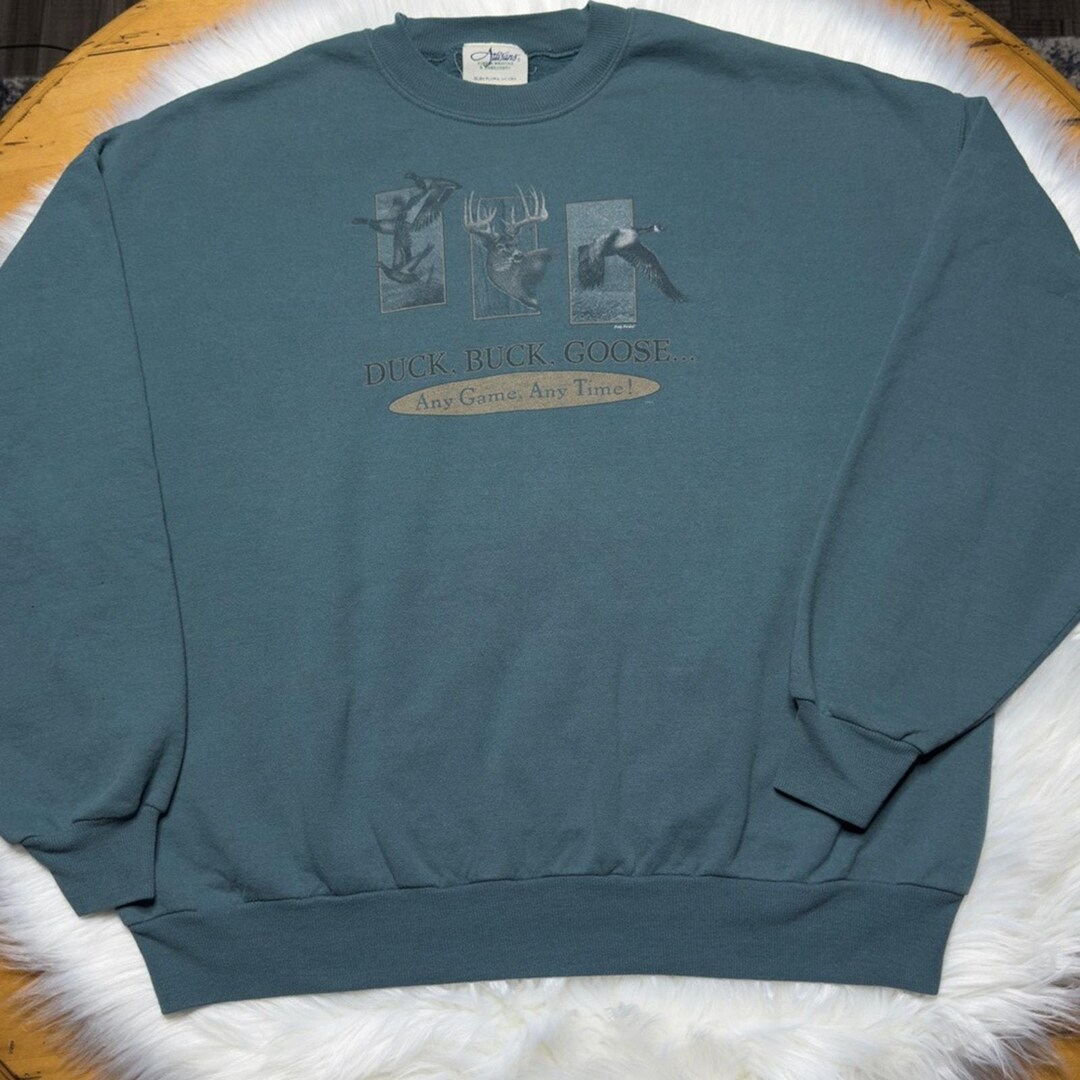 Vintage Duck Buck Goose Crewneck Sweatshirt - Etsy