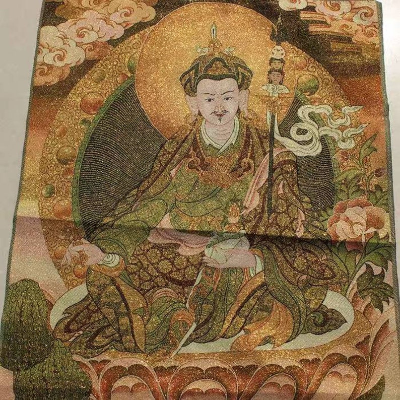 Paintings Rare Antique Tibetan Buddhism Buddhist Thangka,Embroider ...