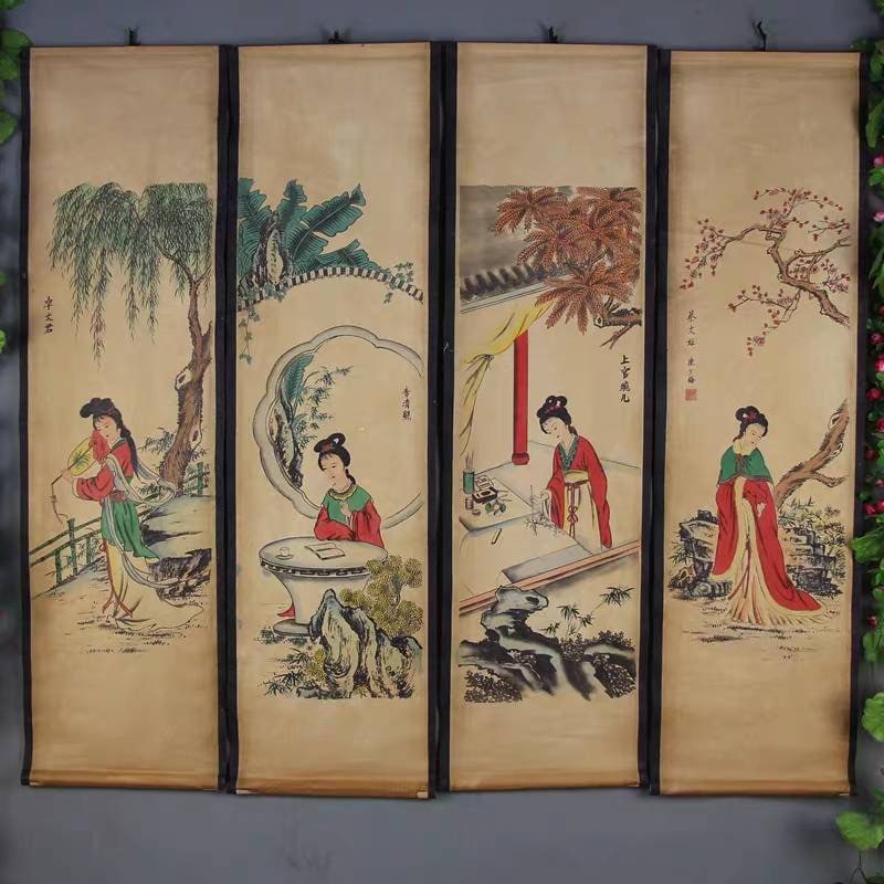 Chinese Antiques Old Calligraphy and Painting,old Traditional Chinese ...