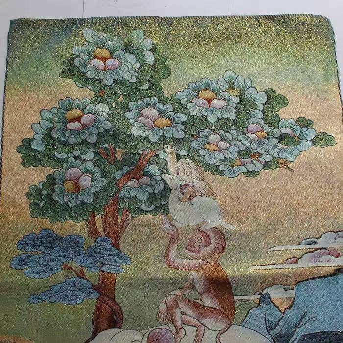 Rare Antique Tibetan Buddhism Buddhist Thangka,hand Embroidery Color ...