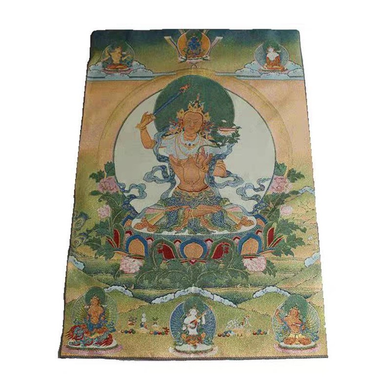 Paintings Rare Antique Tibetan Buddhism Buddhist Thangka,Embroider ...