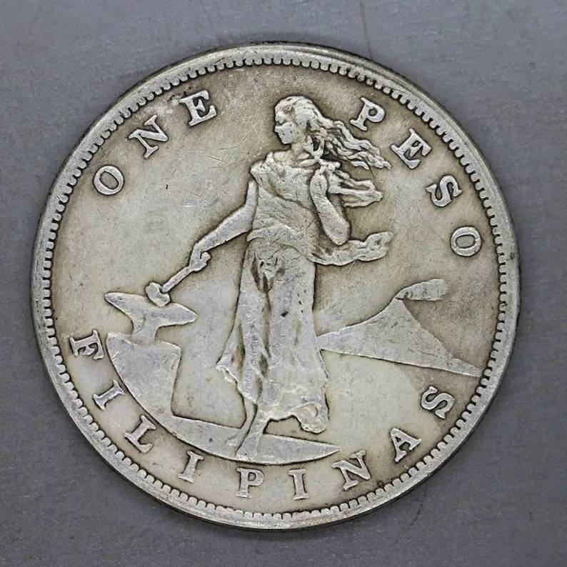 Antique Philippines Silver Coin: Commemorative Collection - Etsy