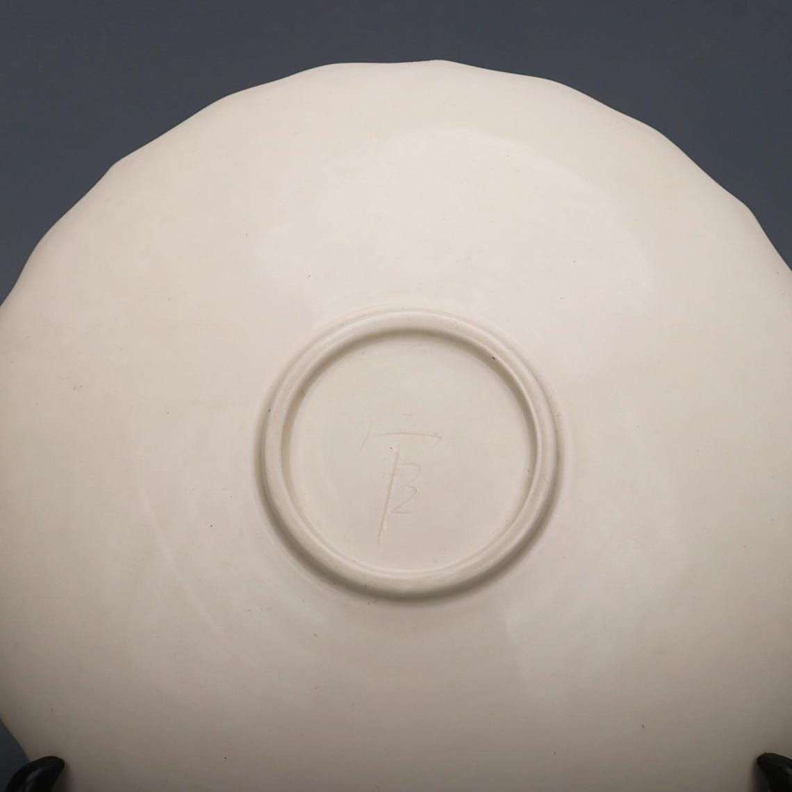 Chinese Ding Ware Porcelain Plate, Hand-carved Fish and Algae - Etsy