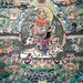 Rare Antique Tibetan Buddhism Buddhist Thangka,painted Color Thread ...