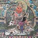 Rare Antique Tibetan Buddhism Buddhist Thangka,painted Color Thread ...
