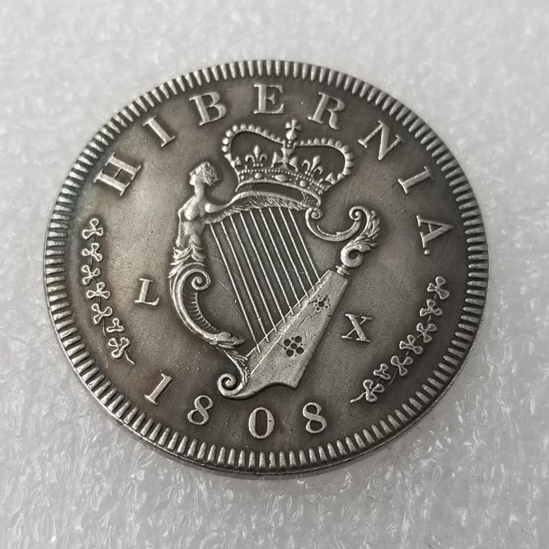 1808 Ireland Coins,vintage Coins Collection,collectable Coins ...