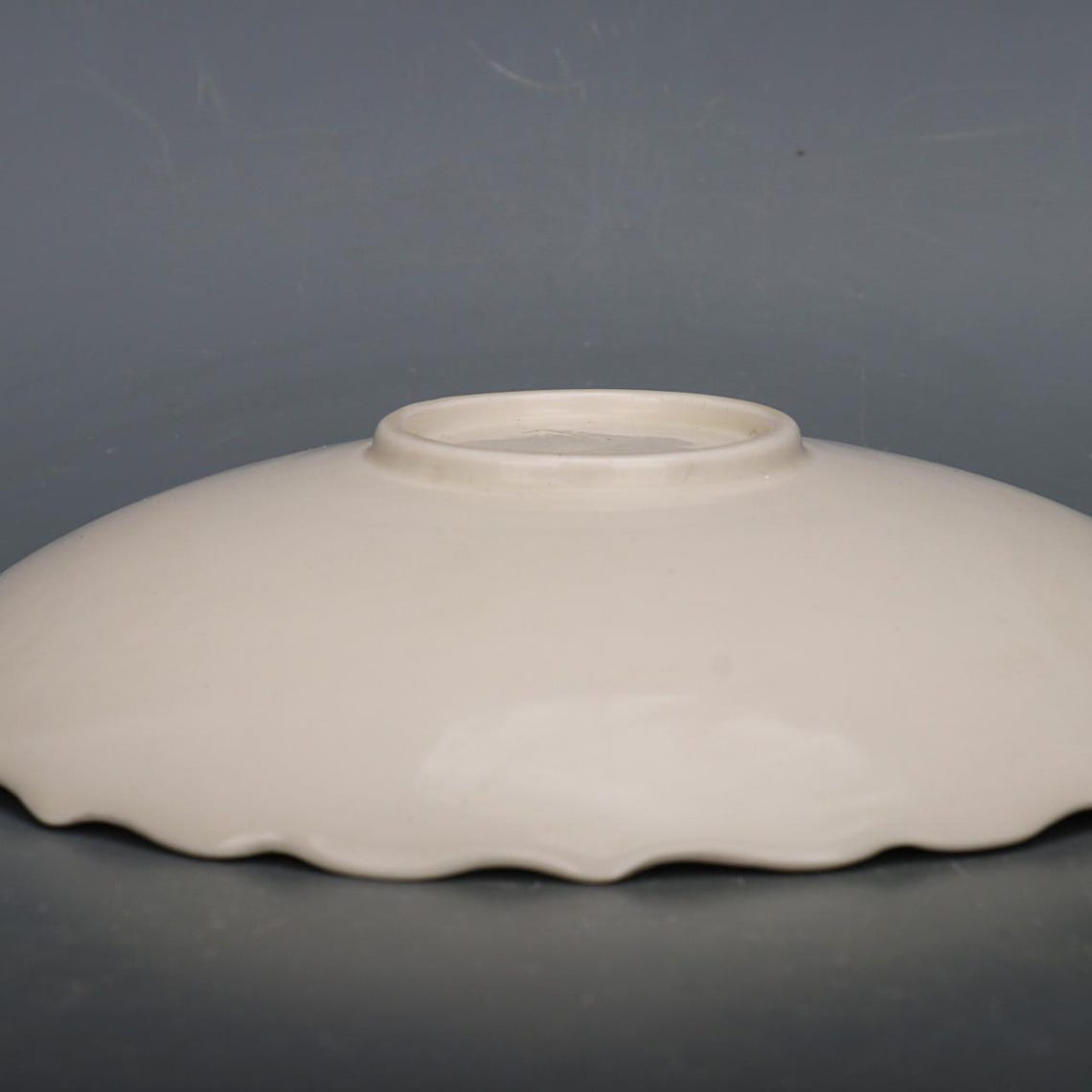Chinese Ding Ware Porcelain Plate, Hand-carved Fish and Algae - Etsy