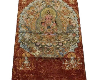 Rare Antique Tibetan Buddhism Buddhist Thangkapainted Color - Etsy