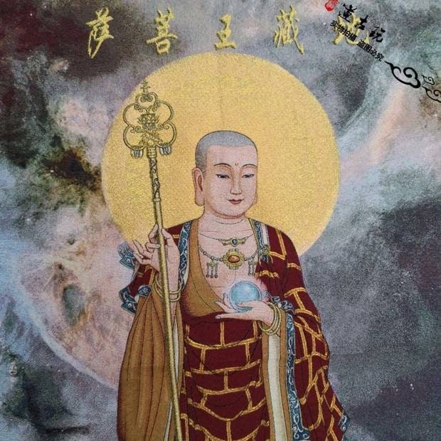 Rare Antique Tibetan Buddhism Buddhist Thangka,embroider Color Thread ...