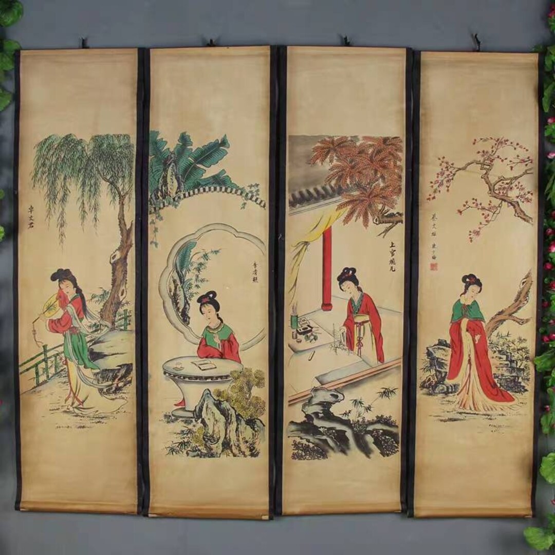 Chinese Antiques Old Calligraphy and Painting,old Traditional Chinese ...