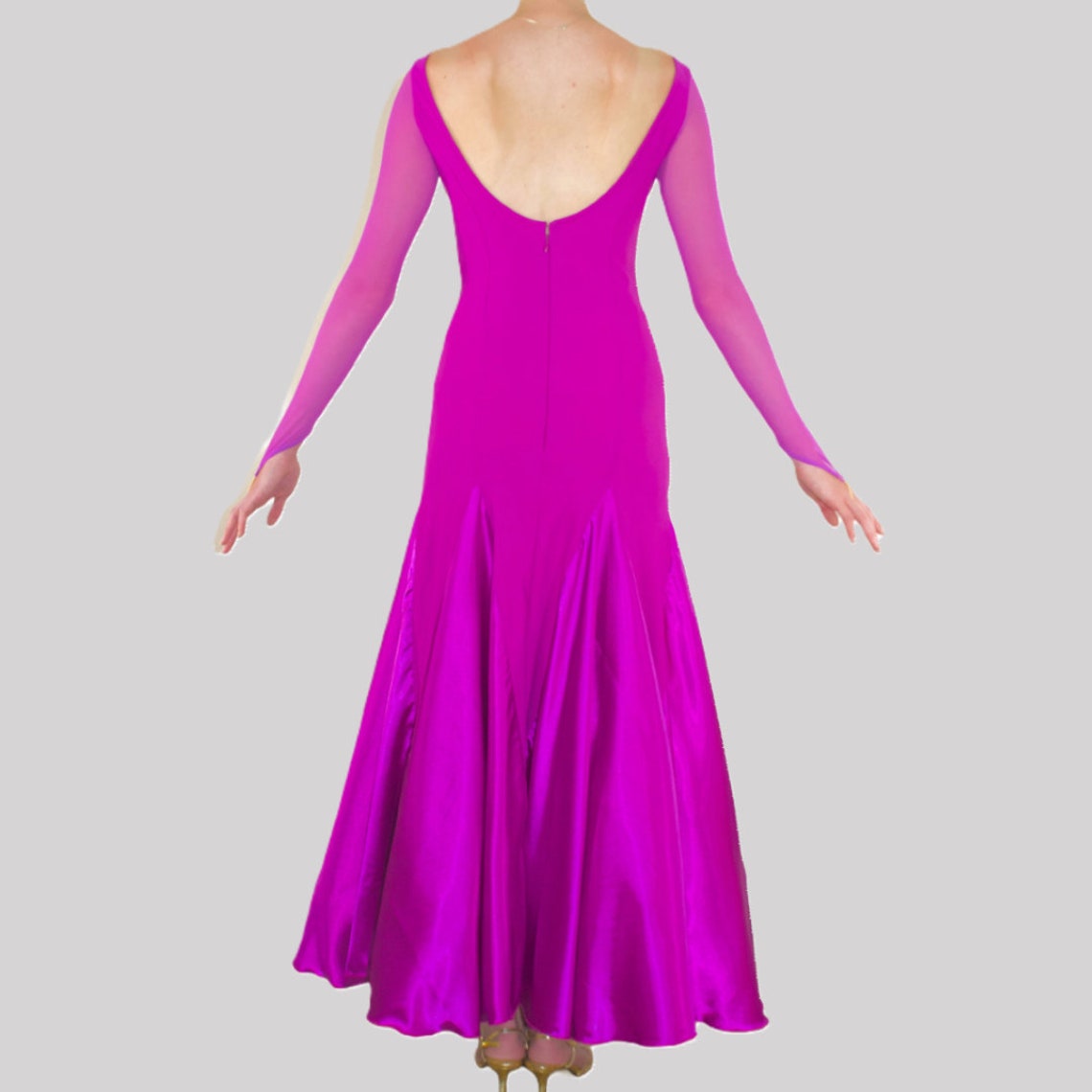 Ballroom Dance Dress Sewing Pattern, Standard Ballroom Dance Dress ...